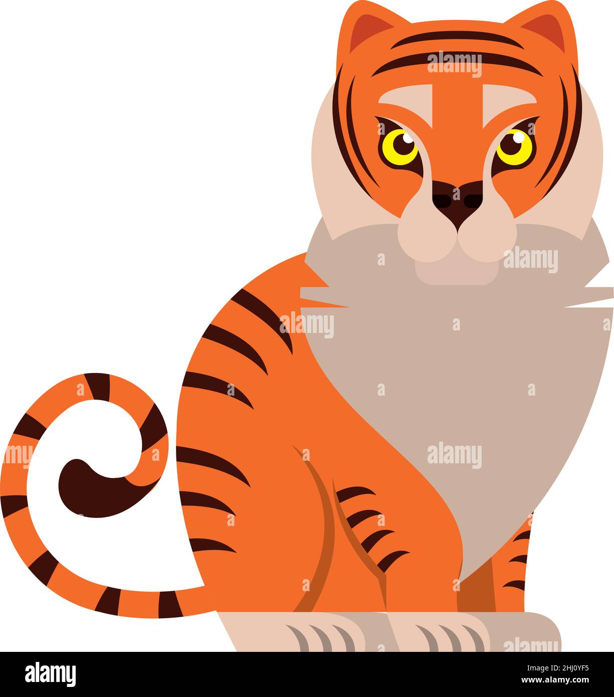 chinese wild tiger Stock Vector Image & Art - Alamy