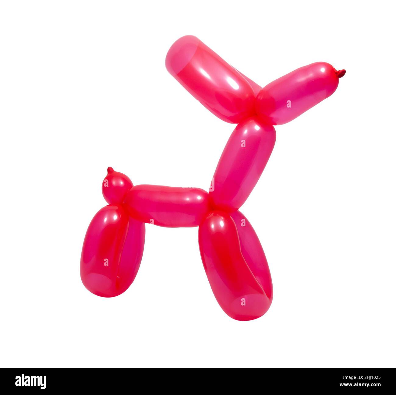 Simple red balloon animal hi-res stock photography and images - Alamy