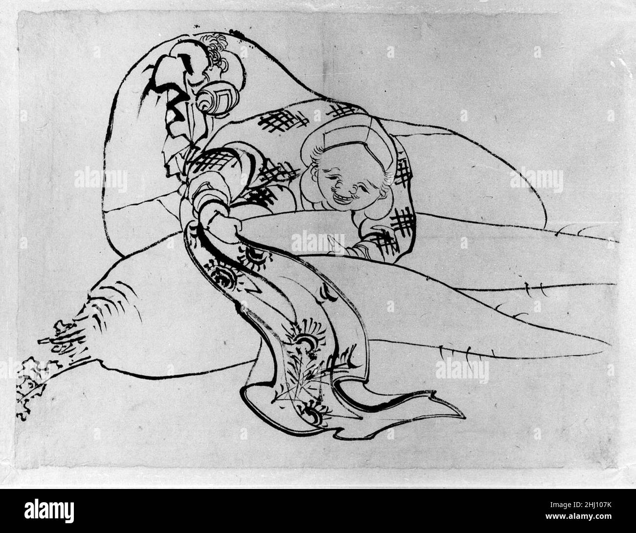 Daikoku (God of Luck) with Radish 18th–19th century School of ...