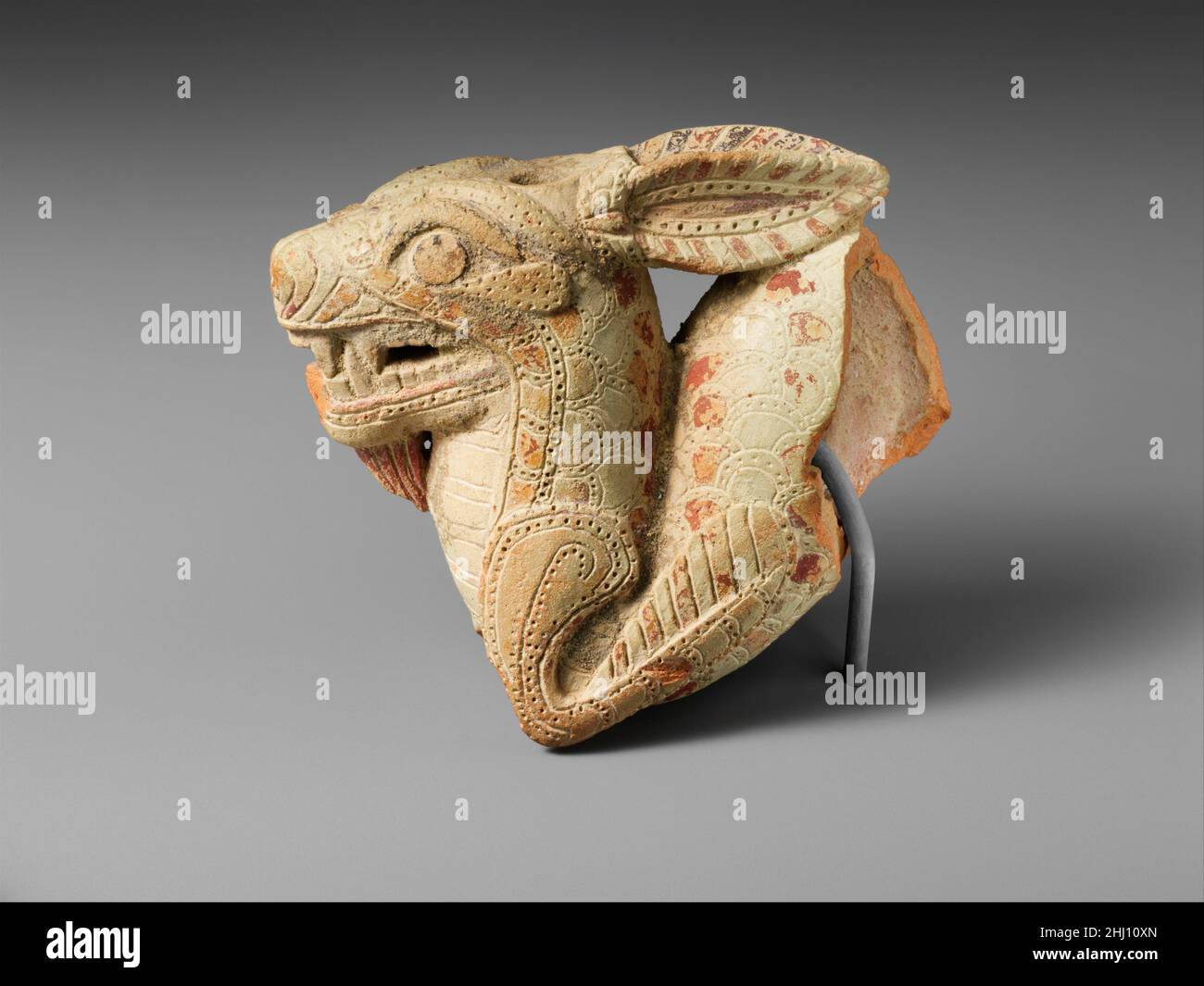 Terracotta vase in the form of a ketos (sea monster) 2nd half of the ...