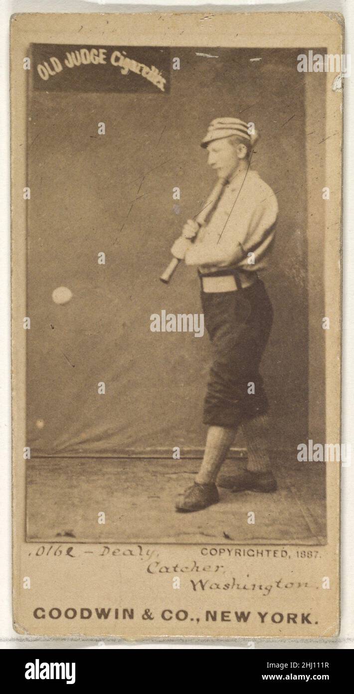 Patrick "Pat" E. Dealy, Catcher, Washington Nationals, from the Old ...