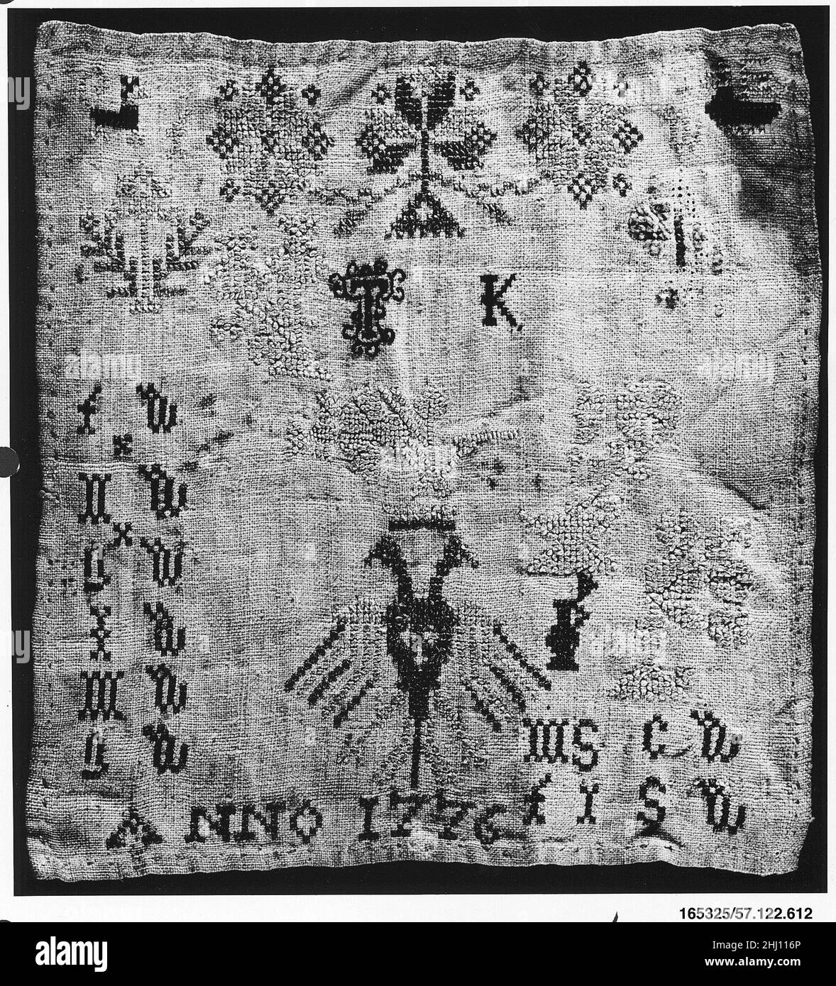 Sampler 1776 Dutch. Sampler 228535 Stock Photo - Alamy