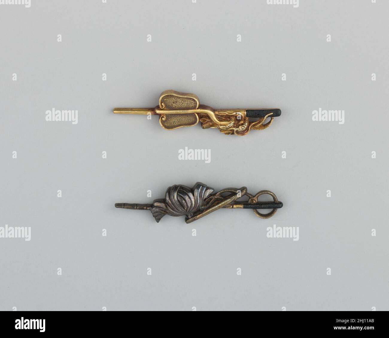 Pair of Sword-Grip Ornaments (Menuki) 18th century Japanese Menuki are ...