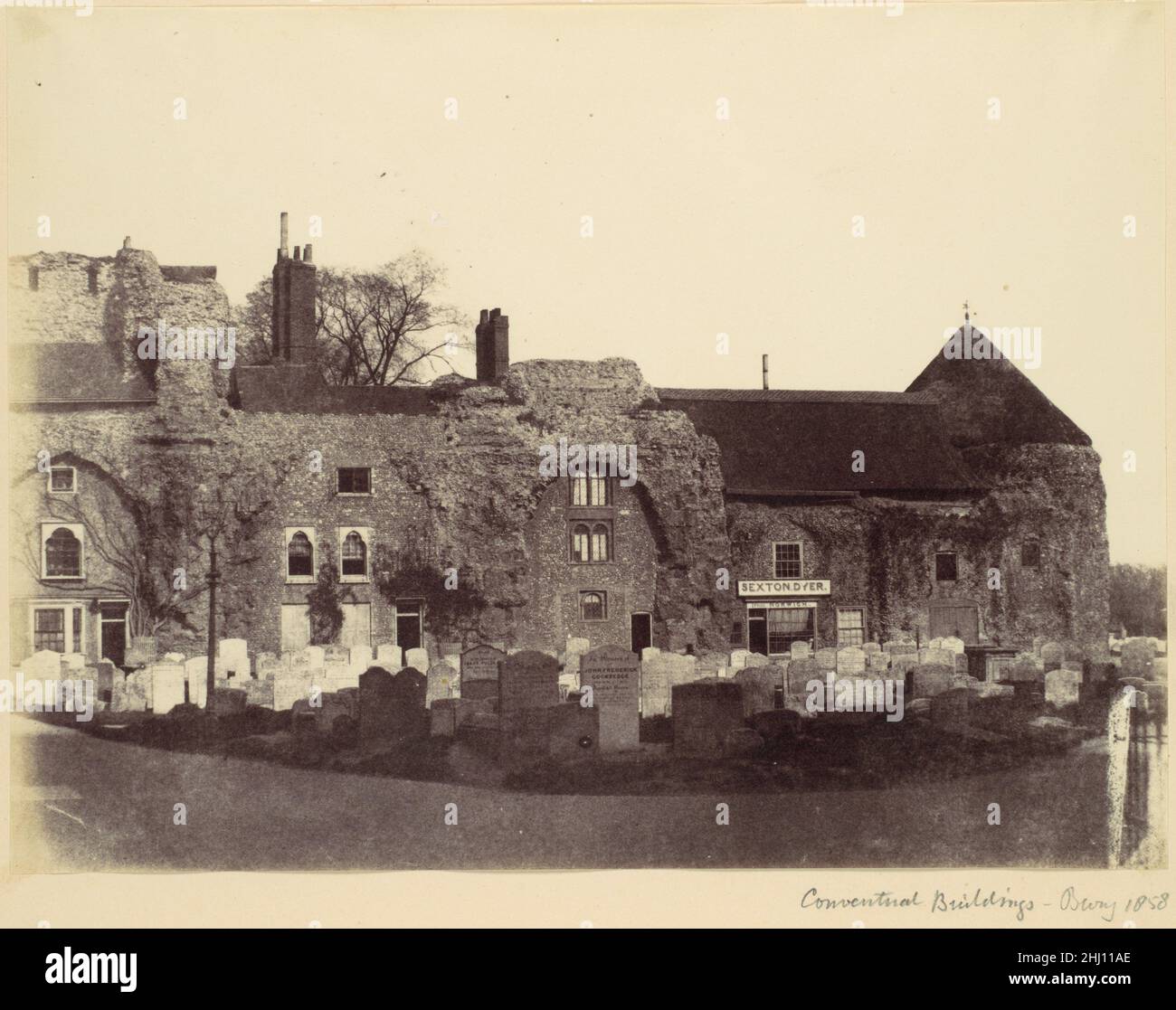 Conventual Buildings, Bury 1858 Alfred Capel Cure British. Conventual ...