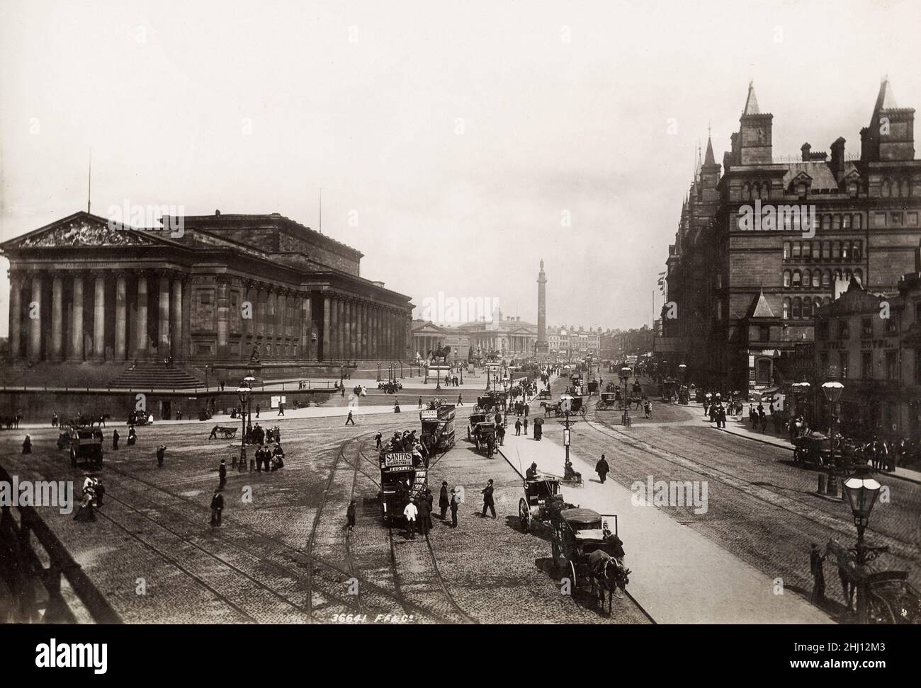 Vintage photograph, late 19th, early 20th century, view of 1895 - St ...