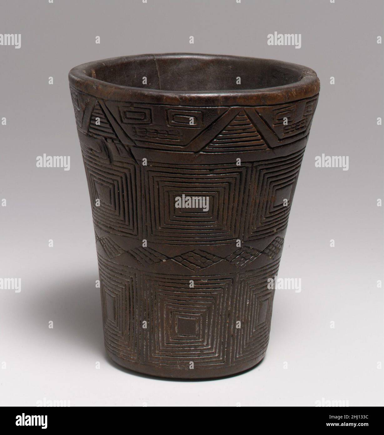 Kero 15th–early 16th century Inca Tumbler-shaped drinking vessels ...