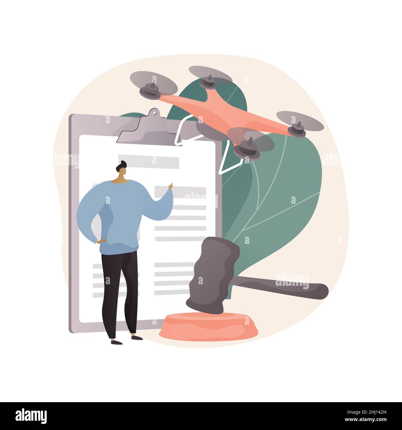 Drone flying regulations abstract concept vector illustration Stock ... Drone flying regulations abstract concept vector illustration Stock ...