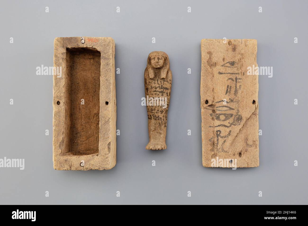 Shabti and Coffin ca. 1550–1450 B.C. New Kingdom The inscription on the ...