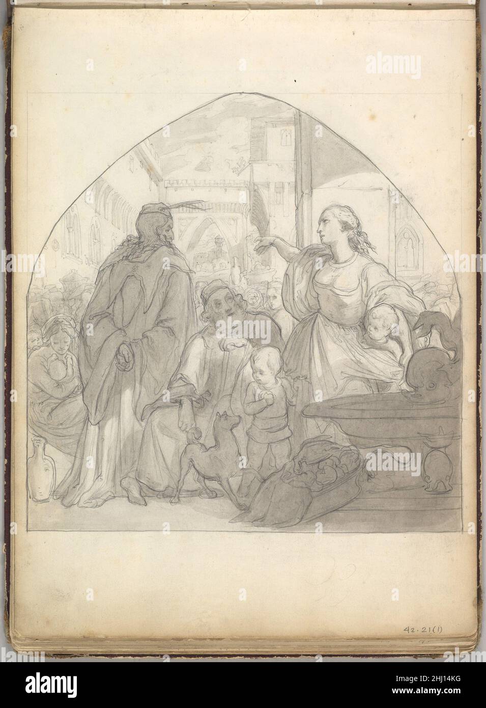 Frederic leighton drawings hi-res stock photography and images - Alamy