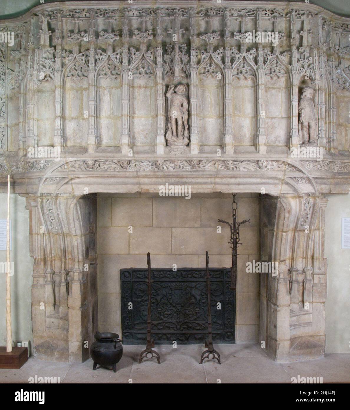 Fireplace late 15th or early 16th century French. Fireplace. French ...