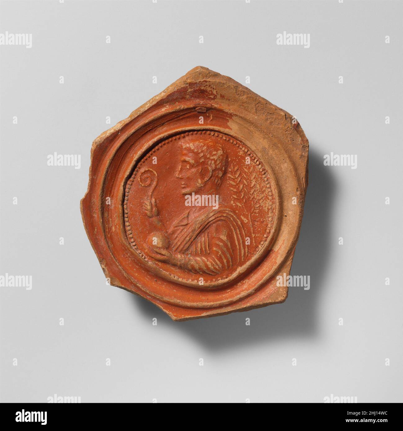 Terracotta bowl fragment late 1st century B.C.–early 1st century A.D ...