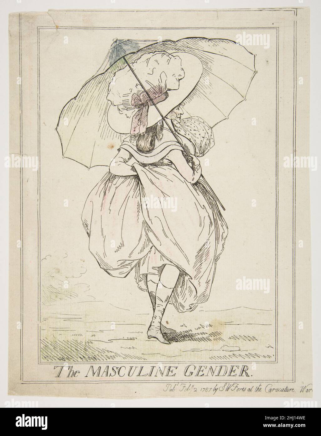 The Masculine Gender February 2, 1787 Attributed to Henry Kingsbury ...