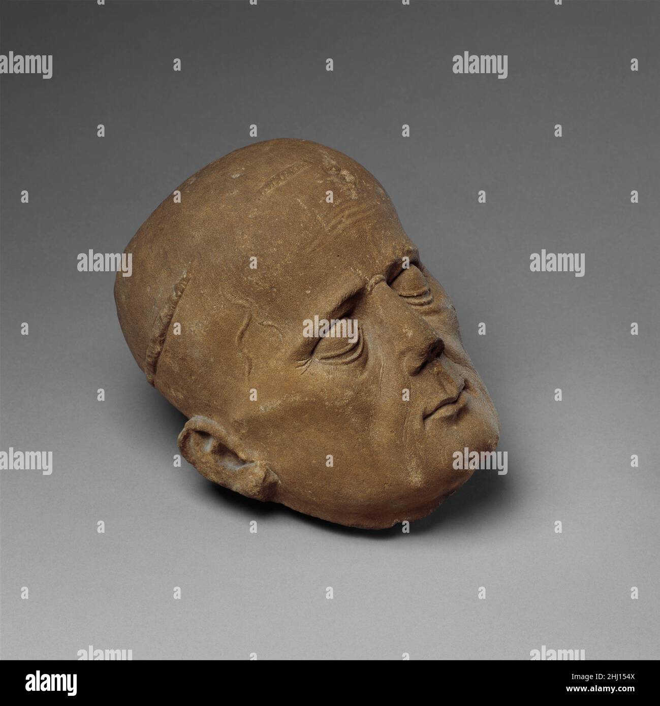 Tonsure head priest hi-res stock photography and images - Alamy