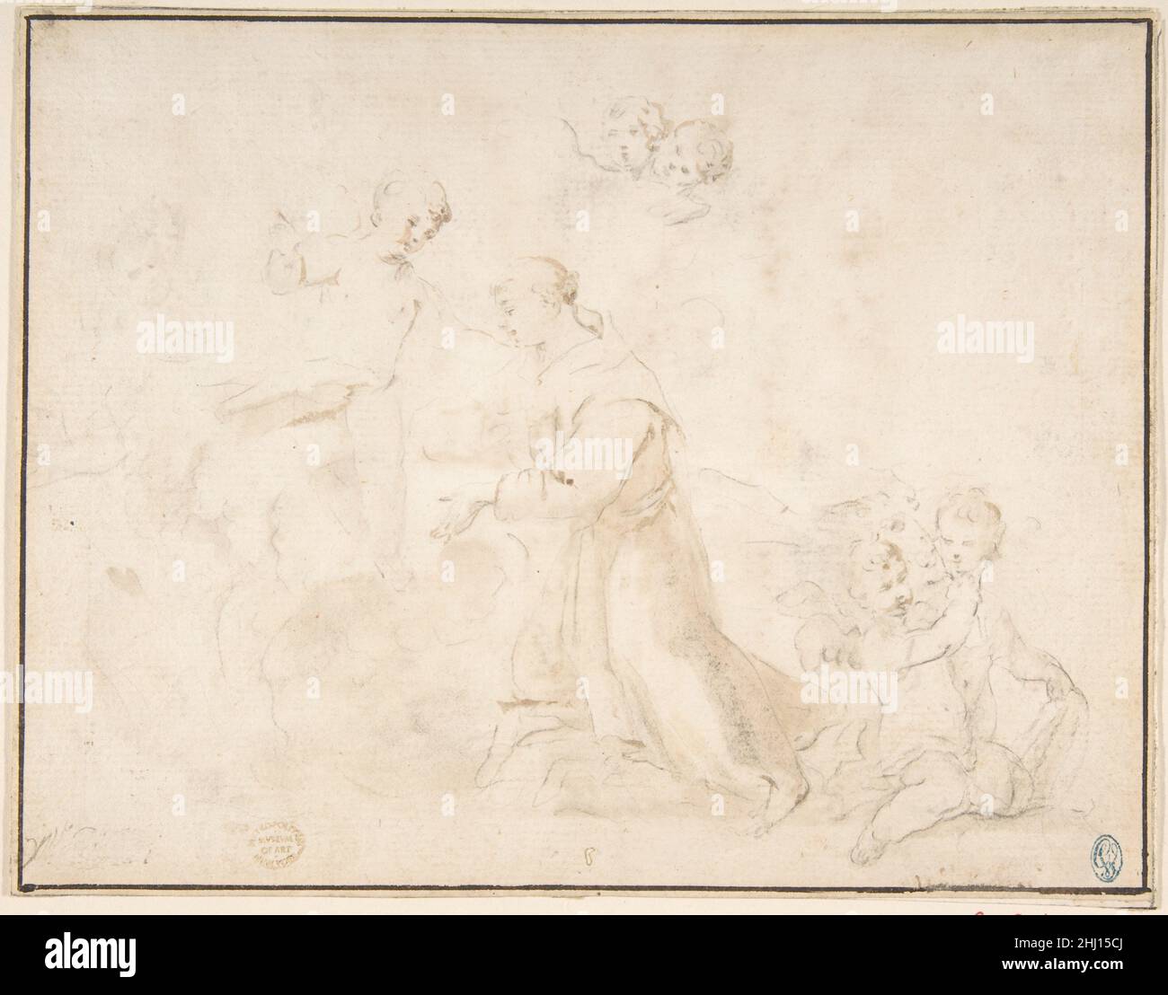 Saint Anthony of Padua 17th century Anonymous, Spanish, 17th century ...