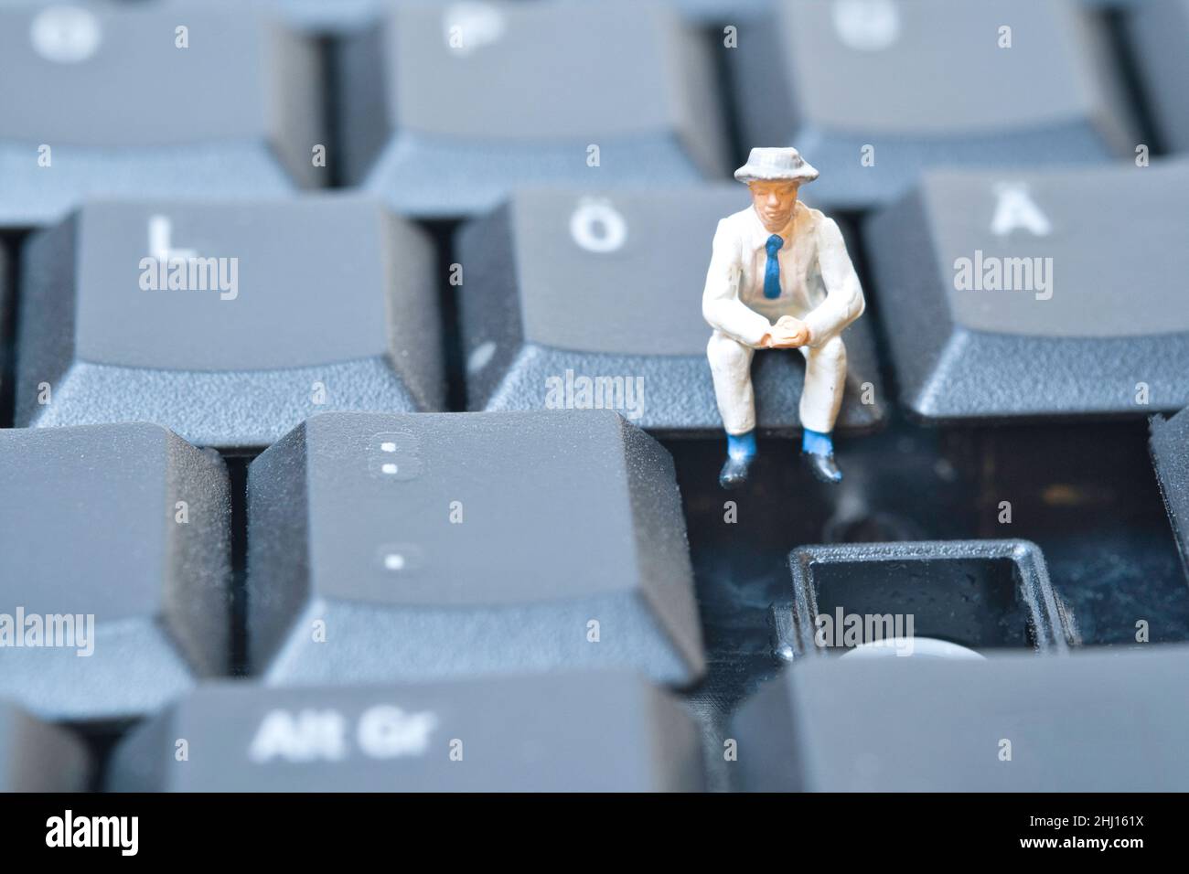 Miniature people office figurines hi-res stock photography and images ...