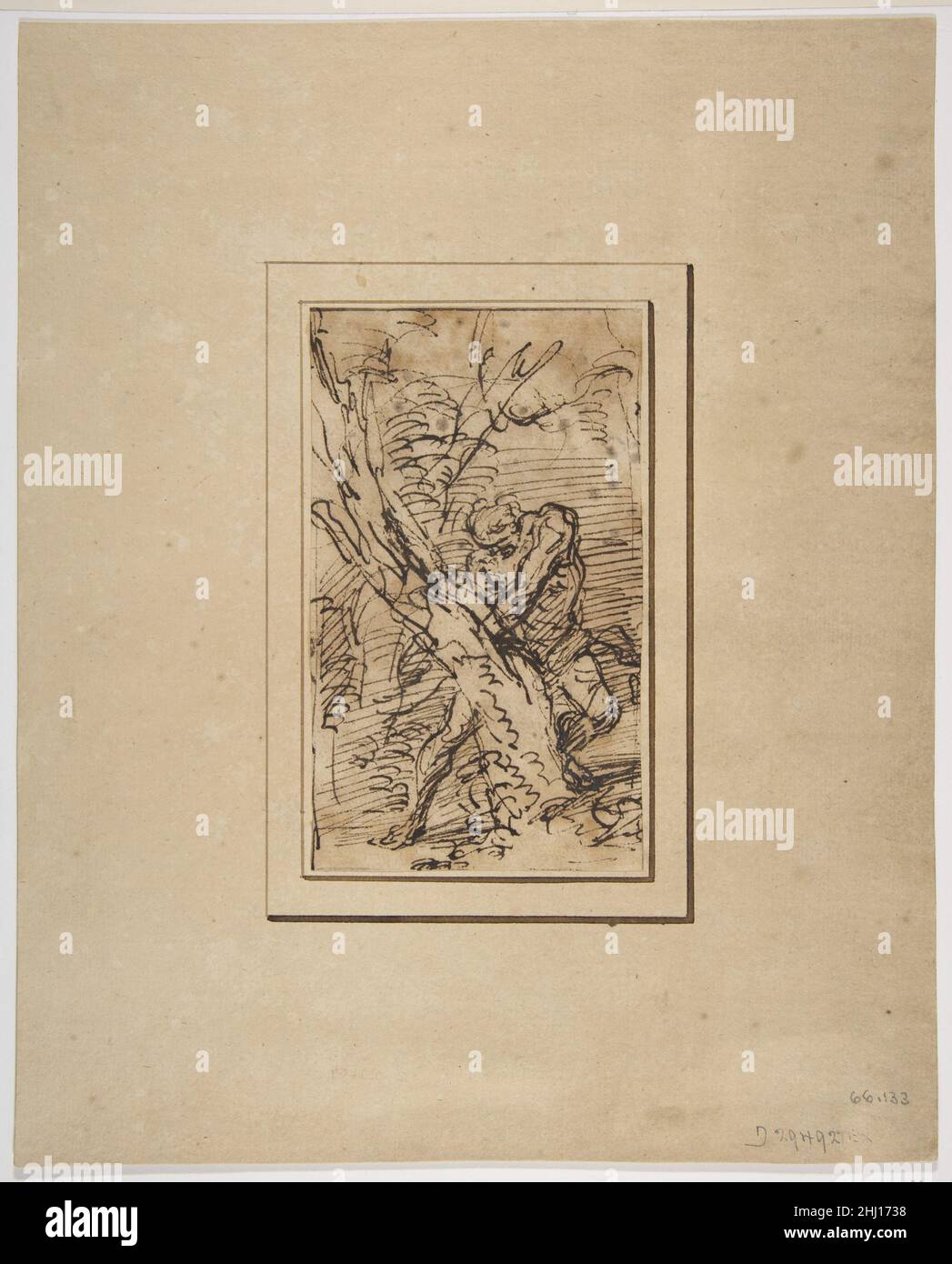 Milo of Crotona 1615–73 Salvator Rosa Italian. Milo of Crotona 340646 ...