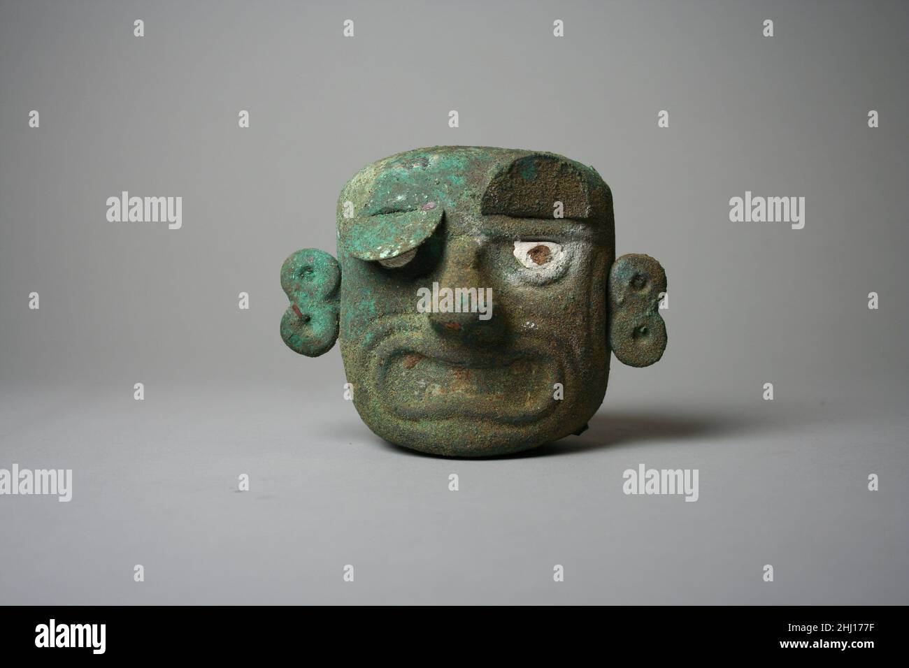 Face Mask Ornament 6th–7th century Moche (Loma Negra). Face Mask ...