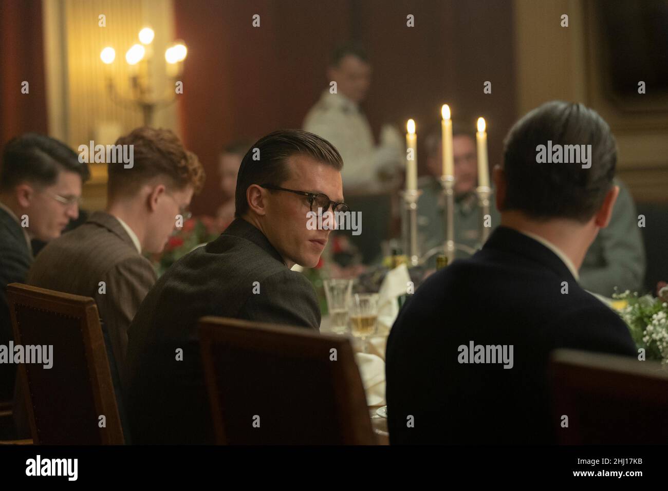 Jannis Niewohner, Marc Limpach, "Munich: The Edge of War" (2022). Photo ...