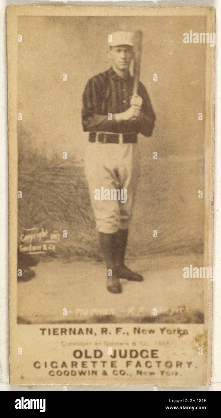 Michael "Silent Mike" Joseph Tiernan, Right Field, New York, from the ...