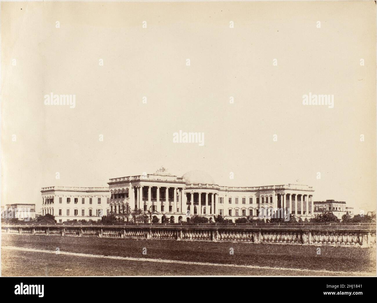 [Government House,Calcutta] 1850s Captain R. B. Hill British ...