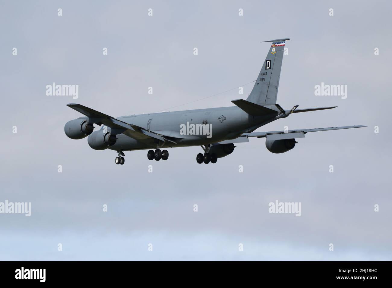 63-8878, a Boeing KC-135R Stratotanker operated by the 100th Air Fefueling Wing of the United ...