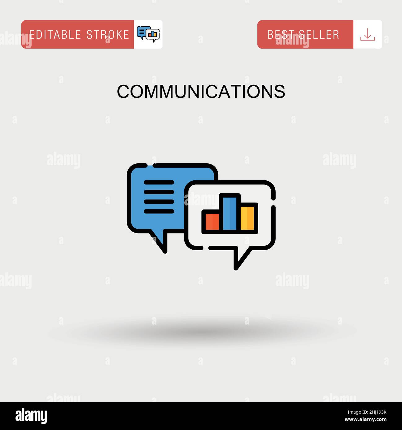 Communications technology business Stock Vector Images - Alamy
