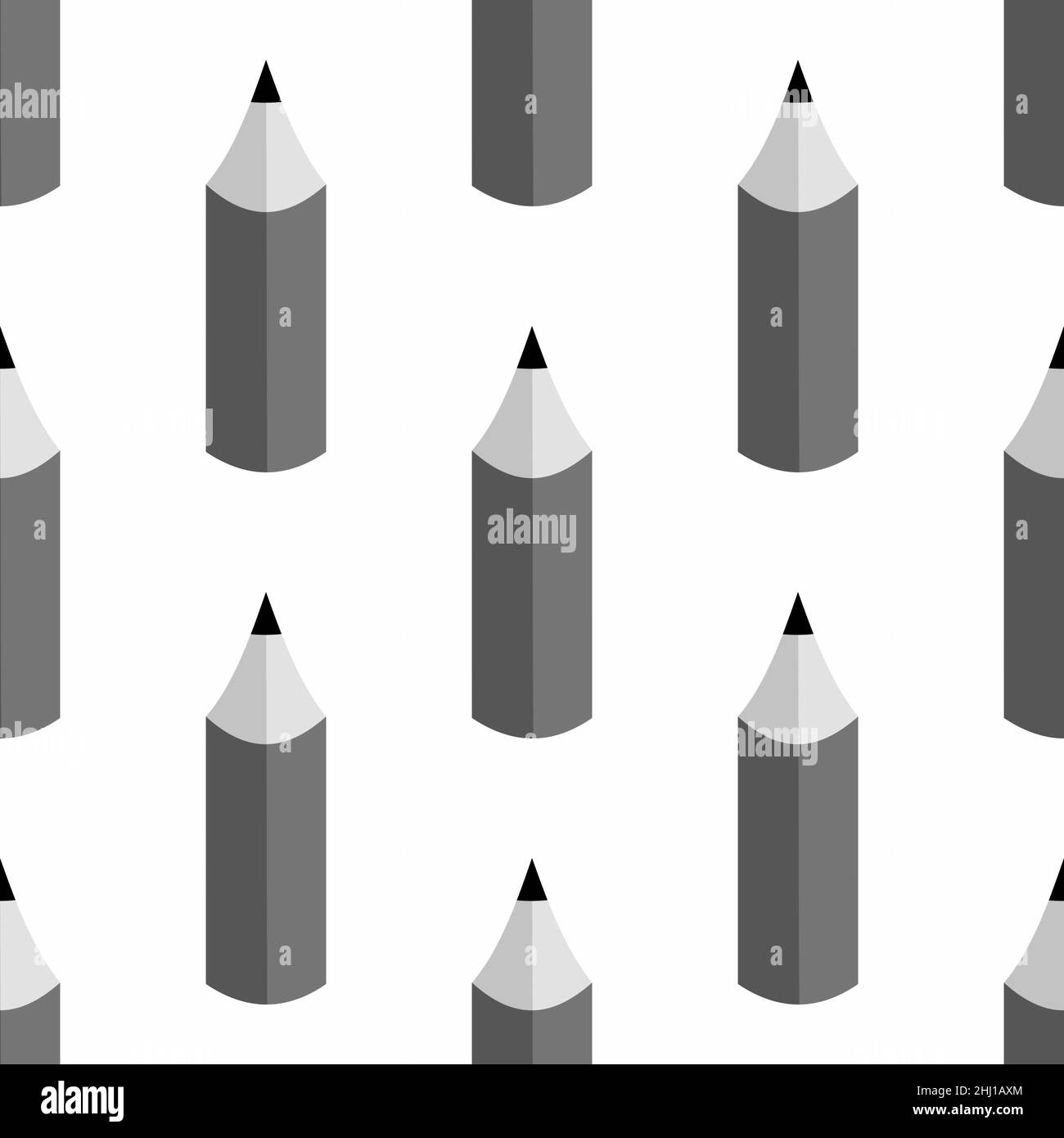 Child drawing with green color pen Black and White Stock Photos ...