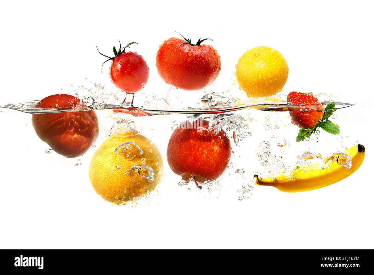 A collection of healthy fresh fruits Stock Photo - Alamy
