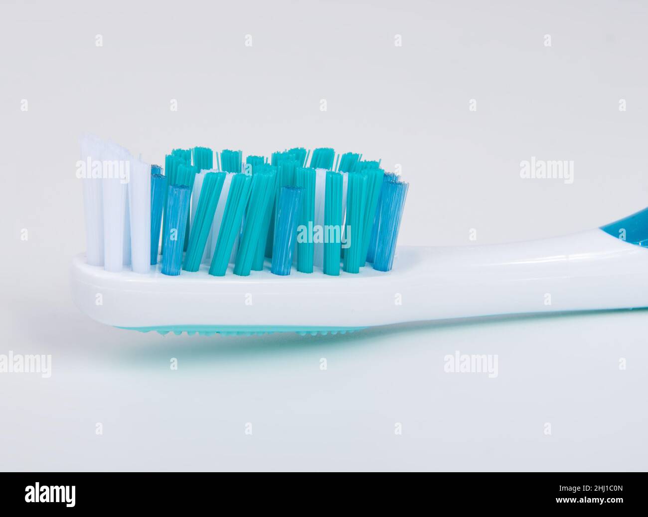 One toothbrush for healthcare on the white background Stock Photo - Alamy