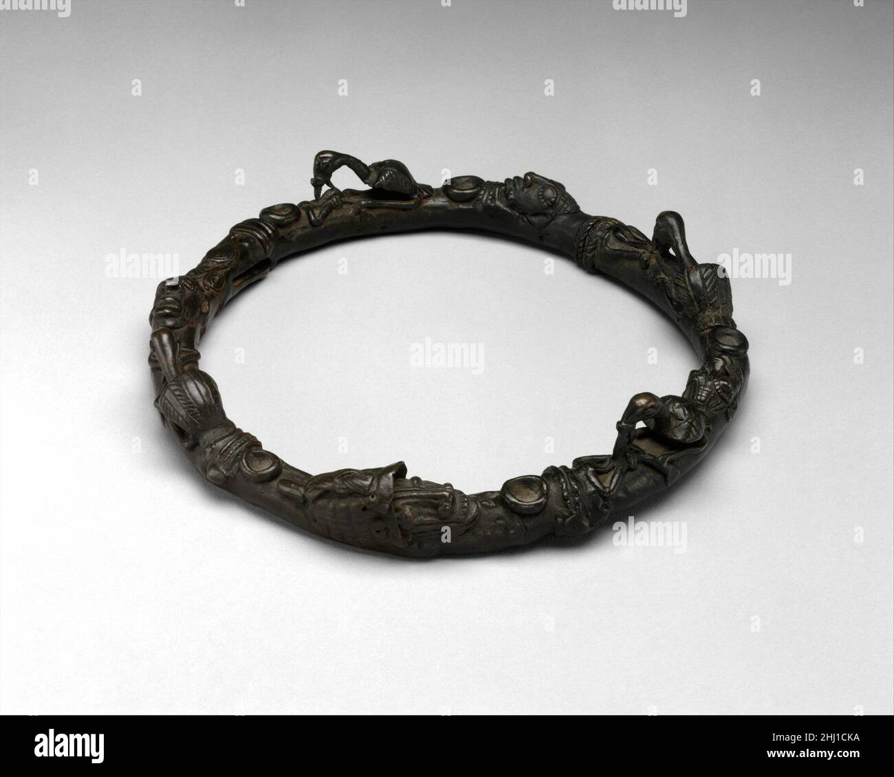 Altar Ring 17th–19th century Edo peoples The imagery of this brass ring ...