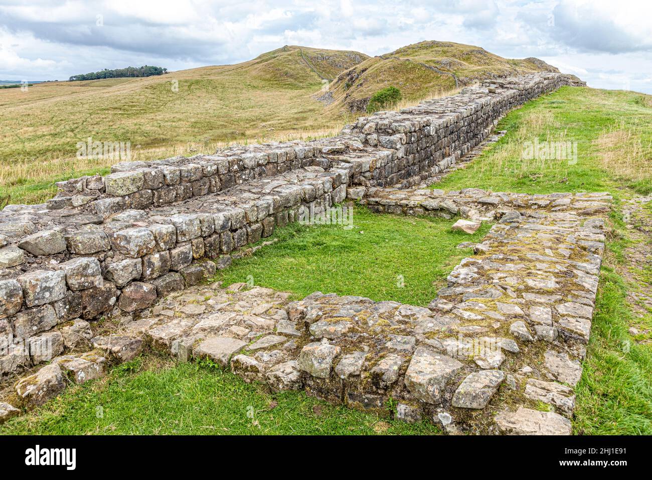 Turret 41a on Hadrians Wall at Caw Gap, Shield on the Wall ...