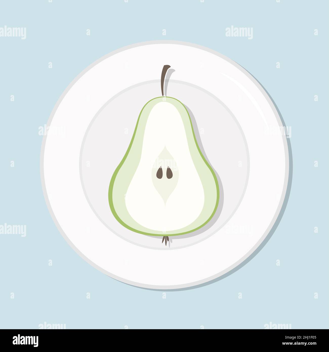 Loss weight fruit diet Stock Vector Images - Alamy