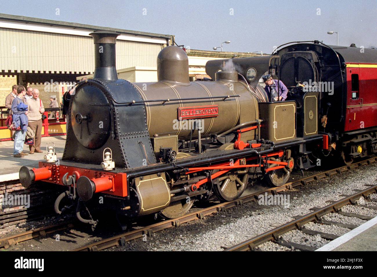 Steam on the Keighley and Worth Valley Railway Stock Photo - Alamy