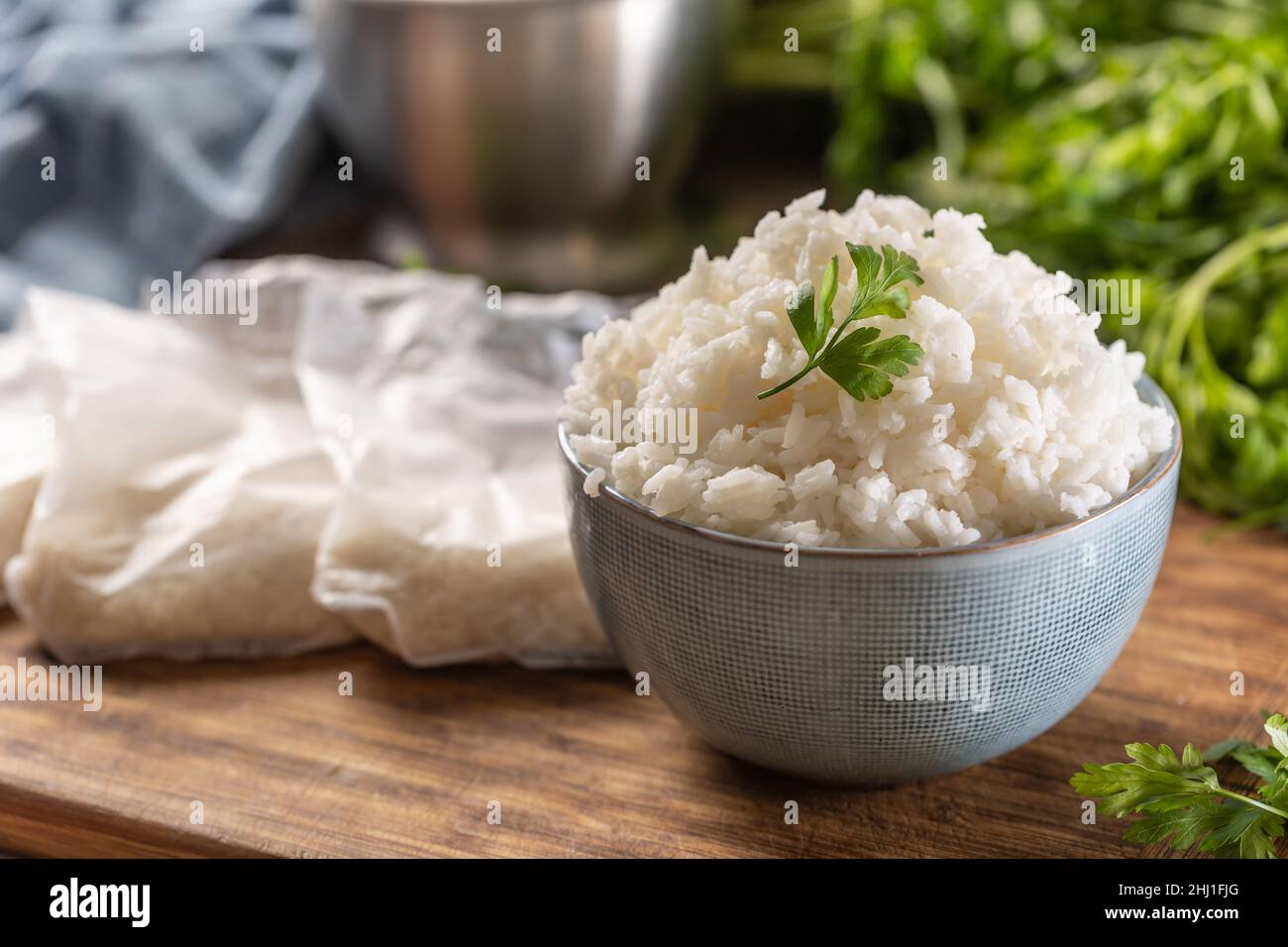 Boil in the bag rice hi-res stock photography and images - Alamy
