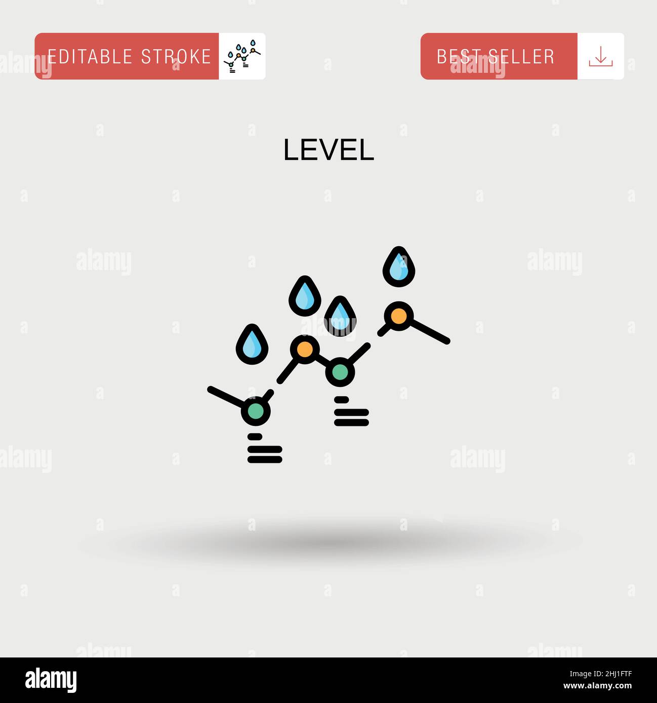 Level Stock Vector Images - Alamy