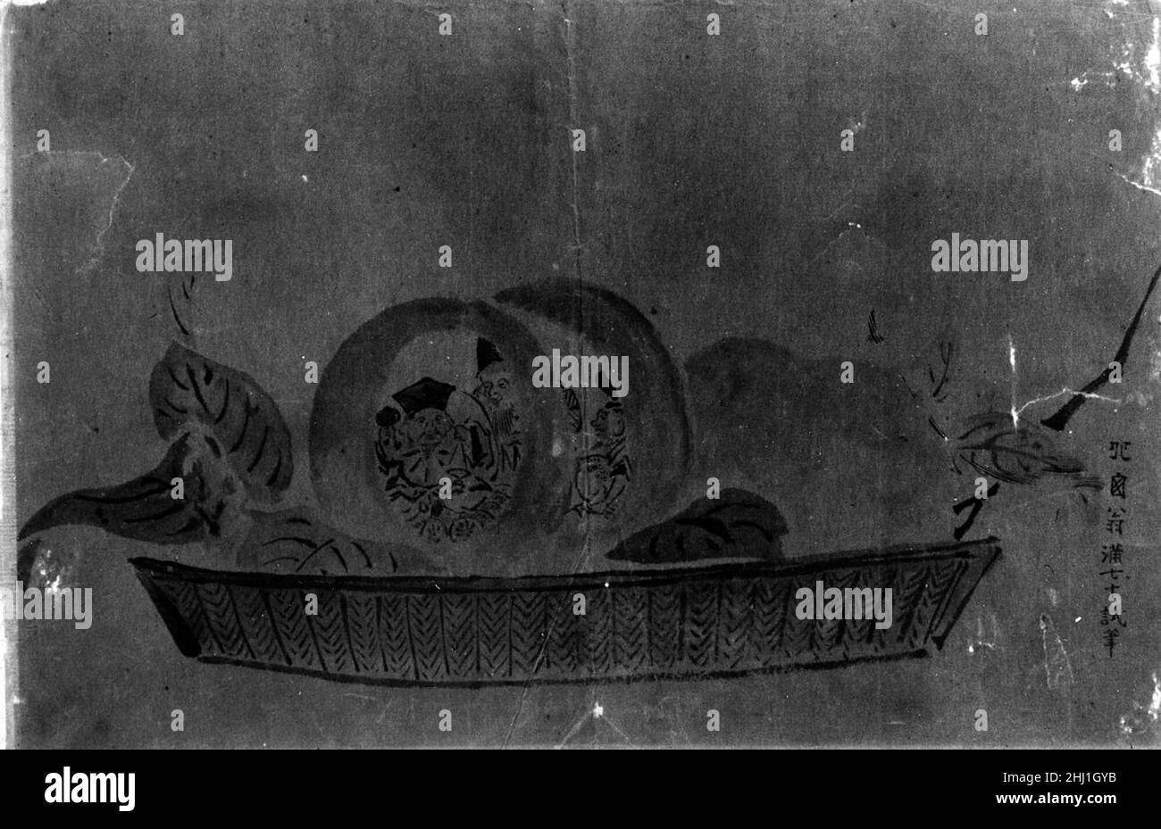 Daikoku, Juro, and Ebisu (Gods of Luck) 18th–19th century School of ...