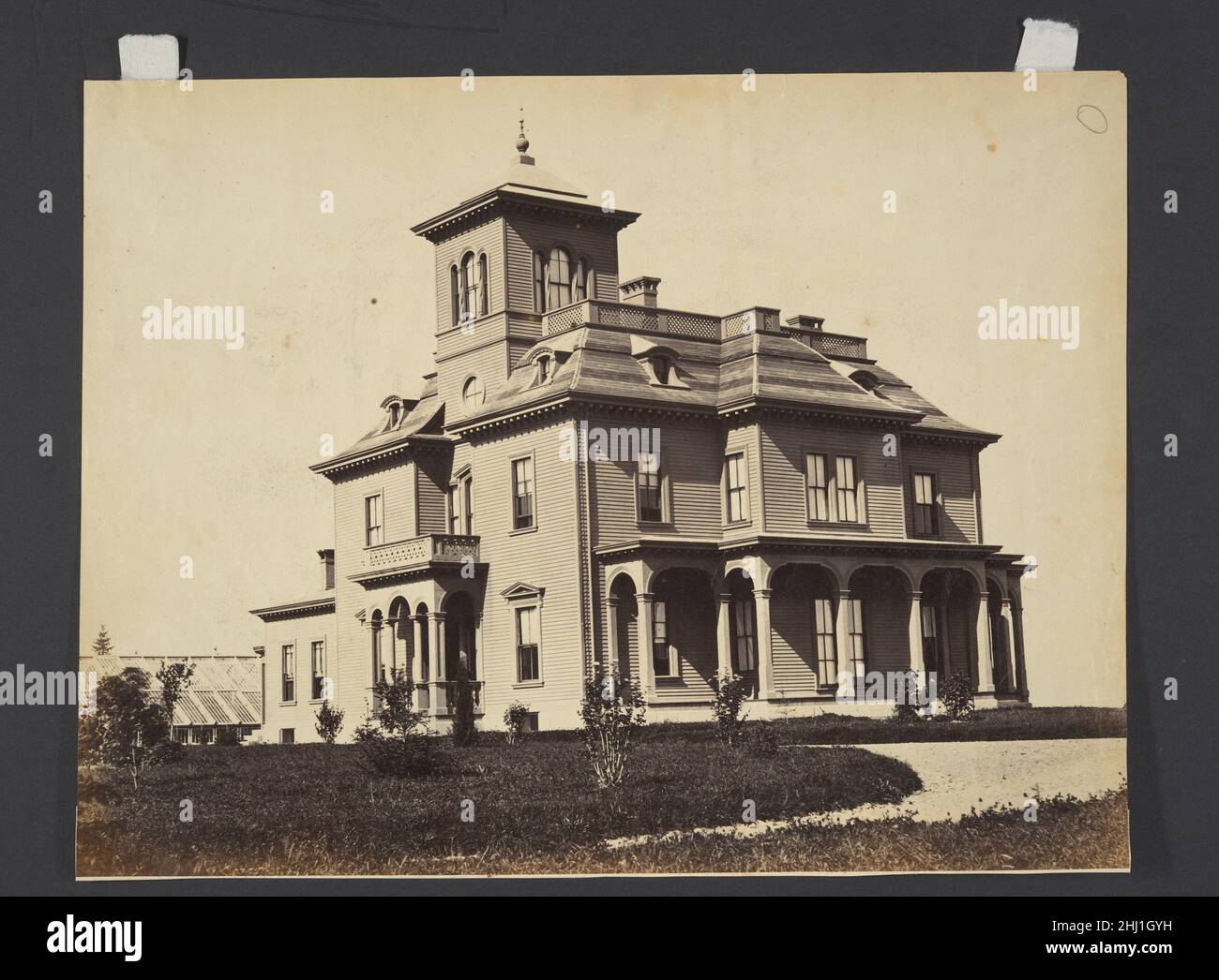 [Victorian House] ca. 1860 James Wallace Black American. [Victorian ...
