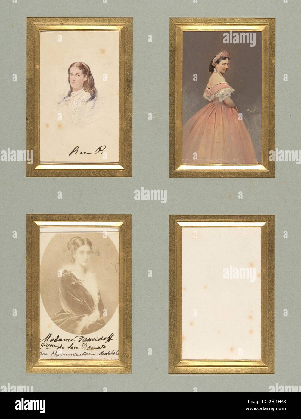 [Madame Demidoff and Unknown Sitters] before 1865 Pierre-Louis Pierson ...