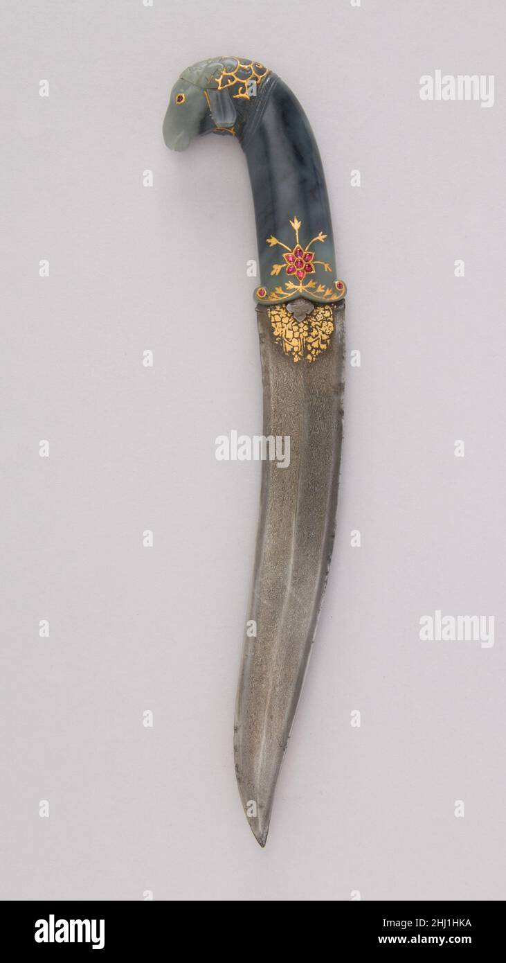 Dagger 17th–18th century Indian, Mughal. Dagger. Indian, Mughal. 17th ...