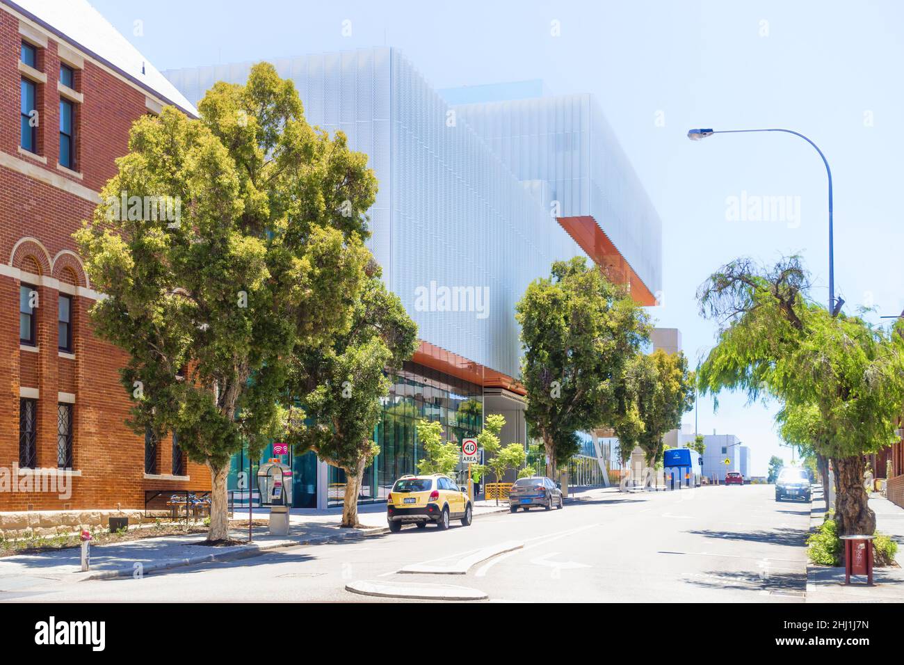 Perth, Australia - WA Museum Boola Bardip by OMA and Hassell Stock ...