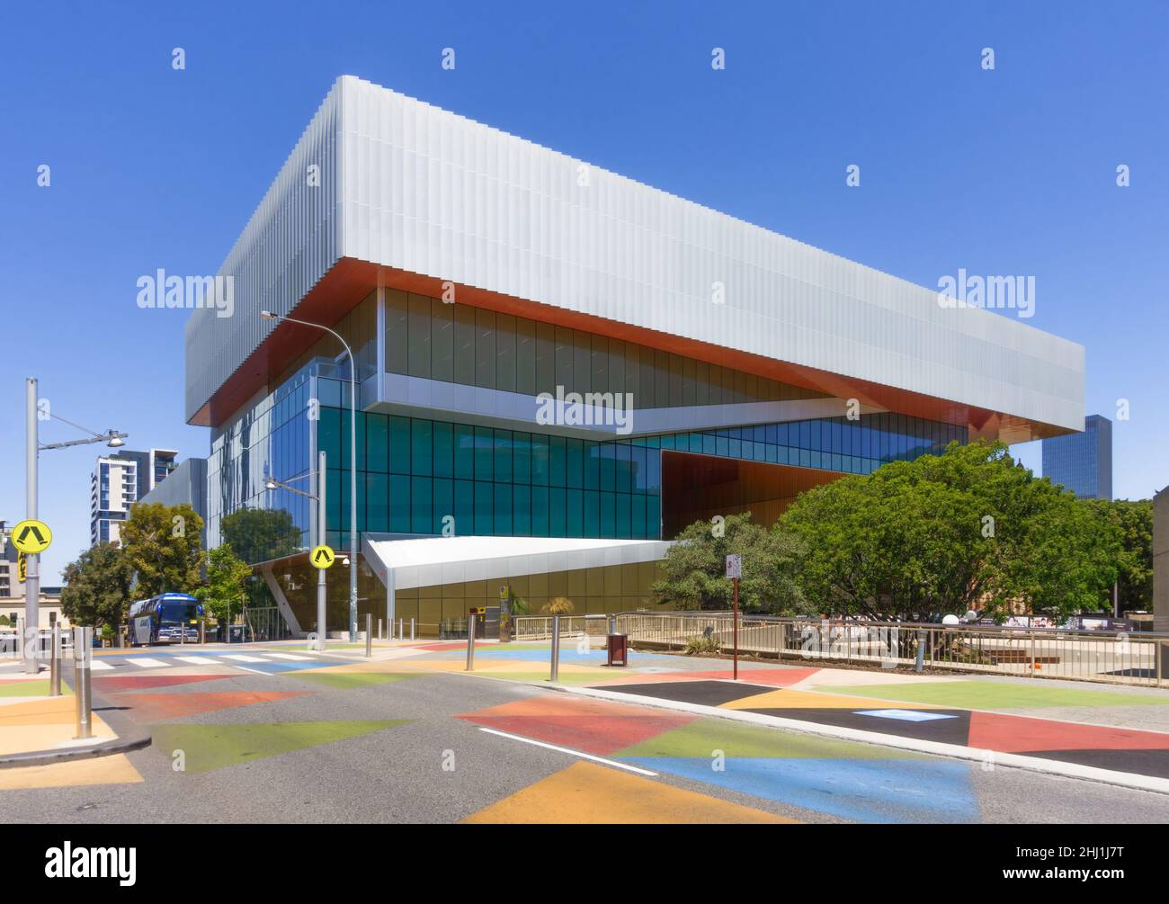 Perth, Australia - WA Museum Boola Bardip by OMA and Hassell Stock ...