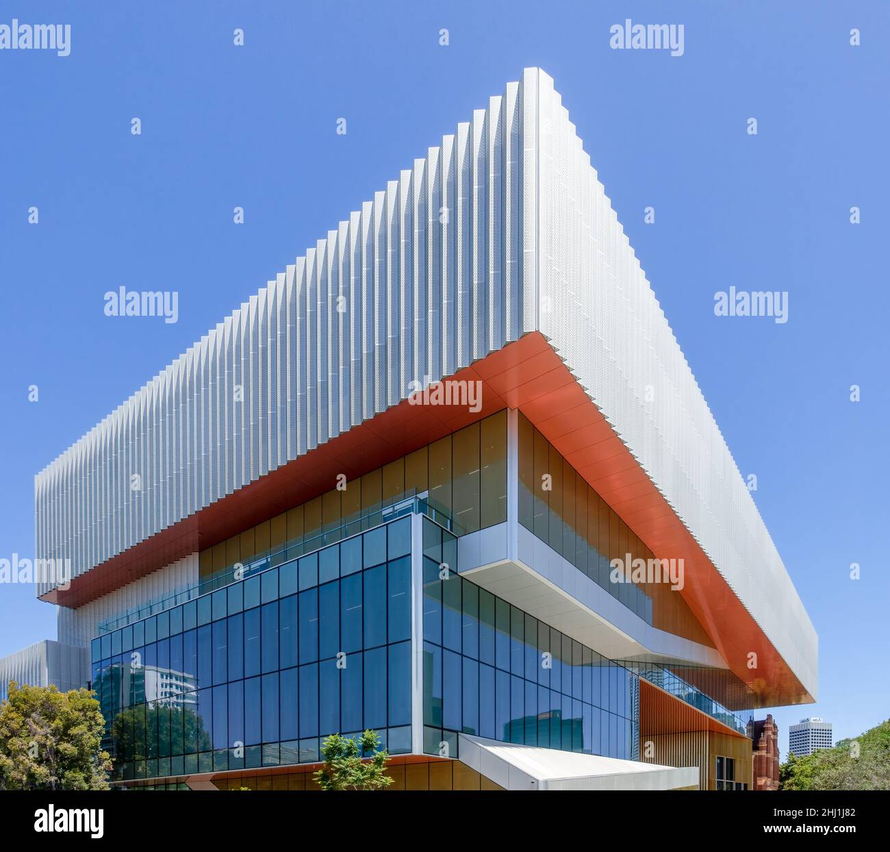 Perth, Australia - WA Museum Boola Bardip by OMA and Hassell Stock ...