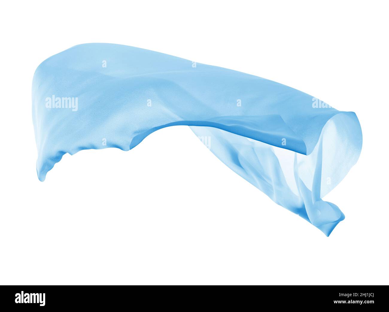 blue cloth fabric textile wind Stock Photo - Alamy