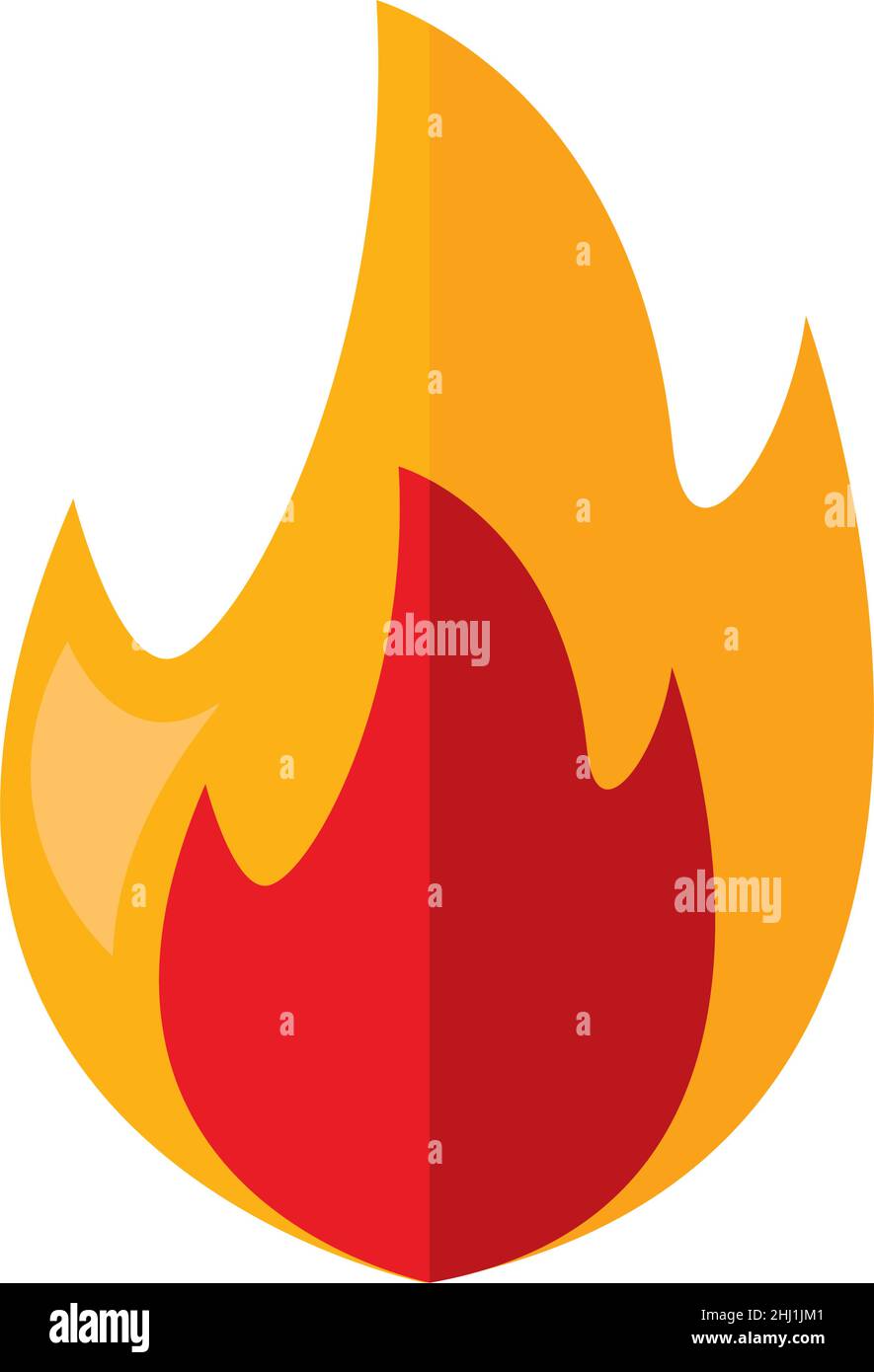 fire flame burn isolated icon Stock Vector Image & Art - Alamy