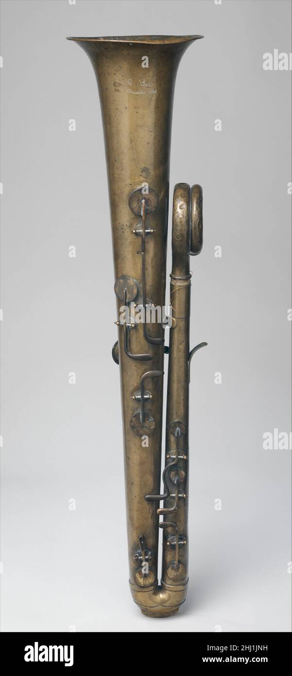Tenor (Alto) Ophicleide in E-flat ca. 1845 Attributed to Charles Joseph ...