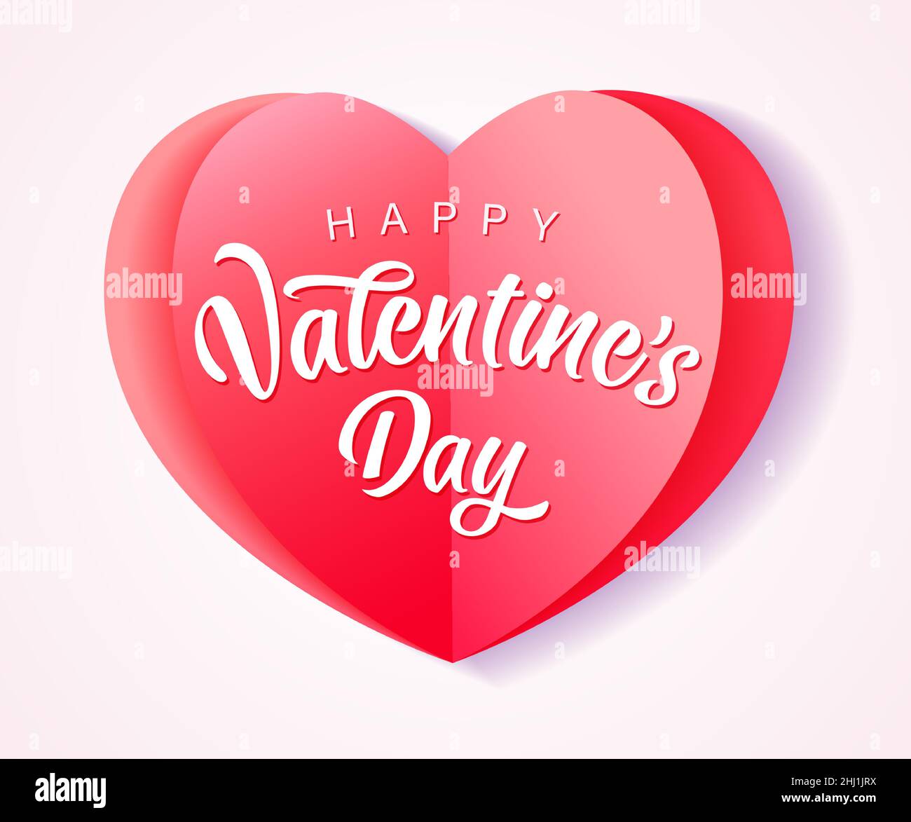Greeting card colored heart Stock Vector Images - Alamy