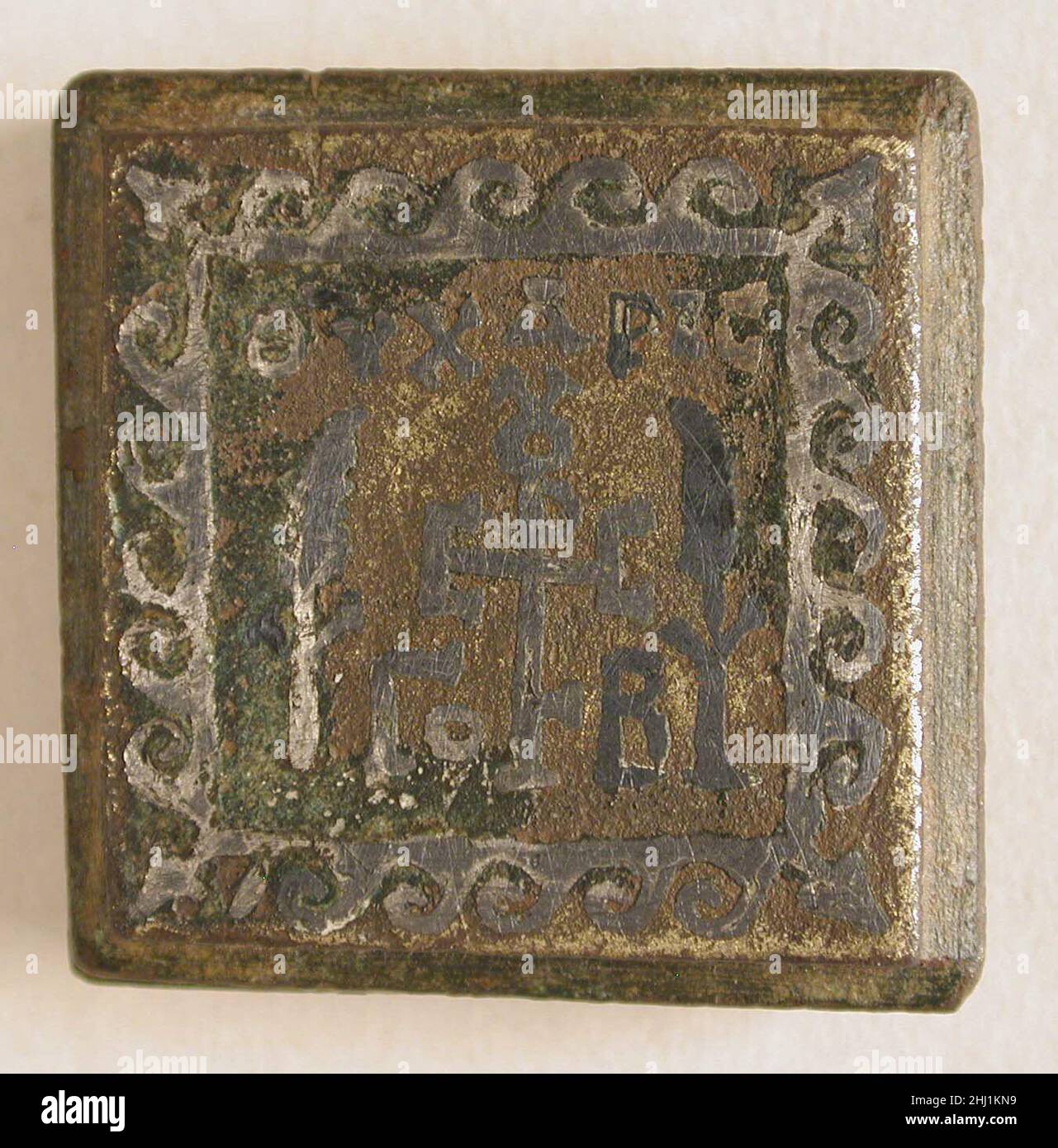 Balance Weight with Monogram 6th century Byzantine The Greek monogram ...