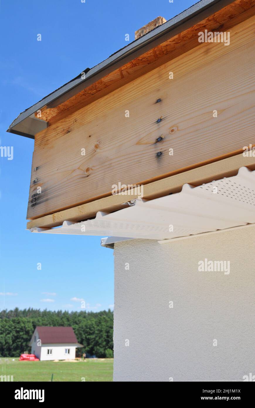 Soffit Board and Fascia Board Installation, Repair. Roofing ...