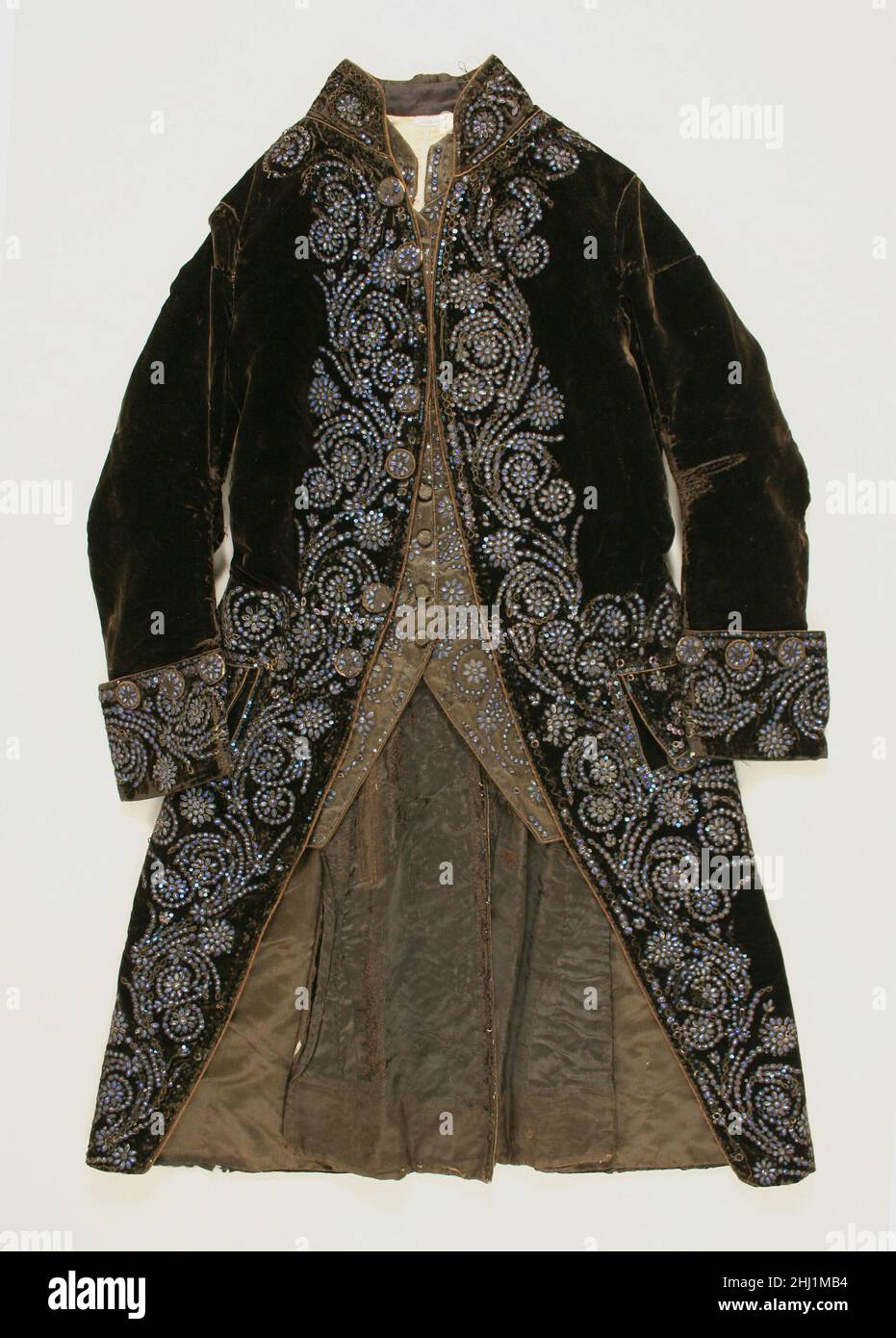 Court suit 1750–75 French. Court suit 95492 Stock Photo - Alamy