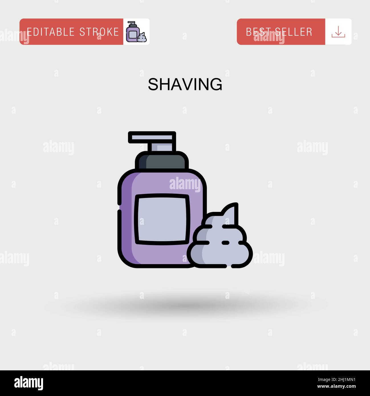 Male grooming skin care Stock Vector Images - Alamy